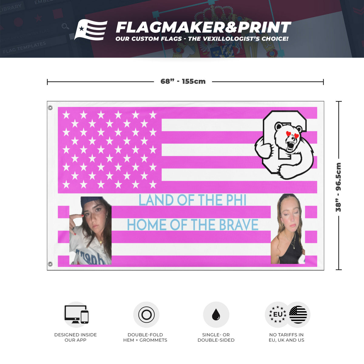 aphids flag (yomama) – Flagmaker & Print