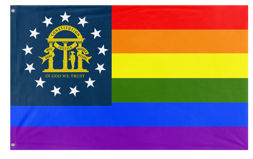 Georgia Pride Flag (Pride Movement) – Flagmaker & Print