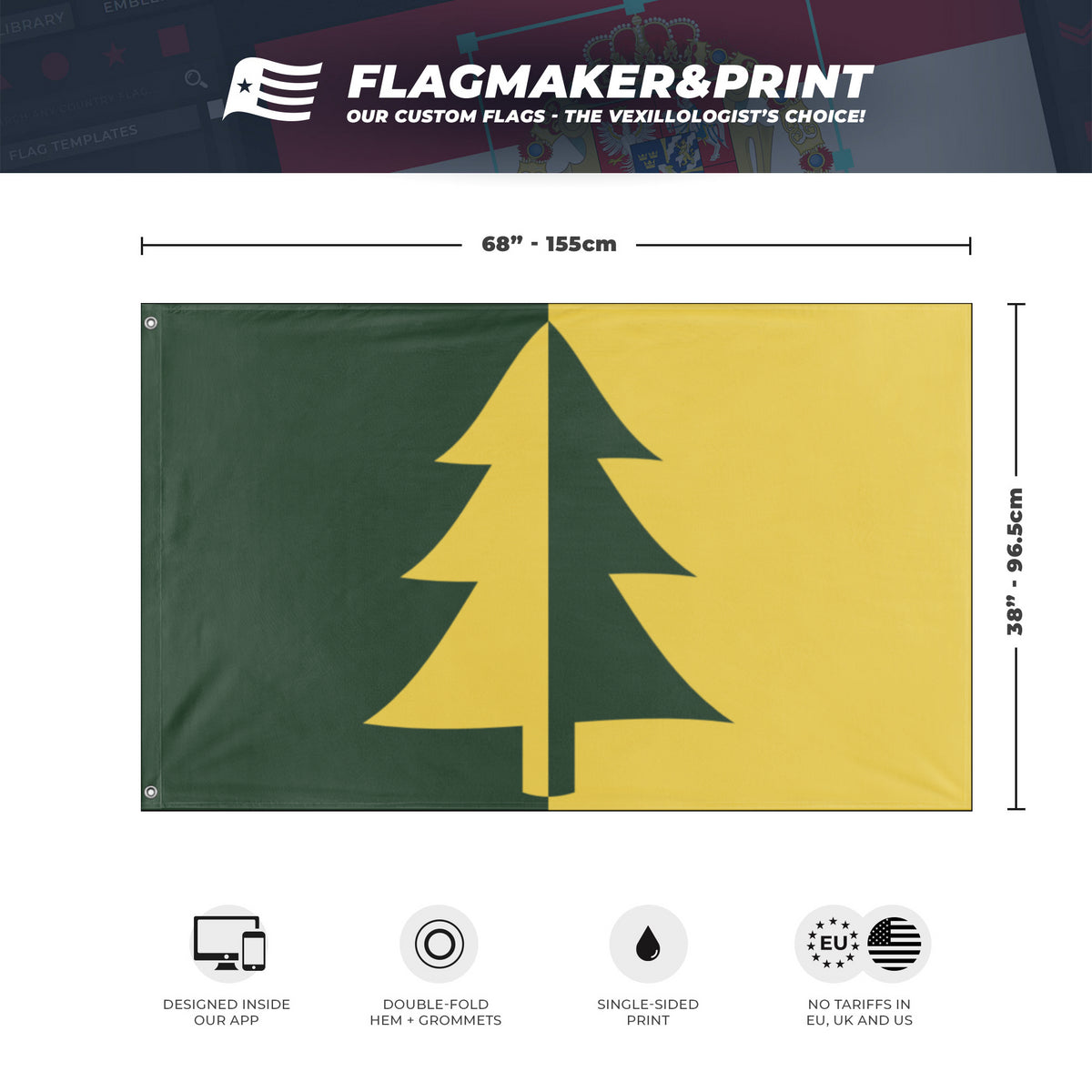Perfect flag (Ben) (Hidden) – Flagmaker & Print