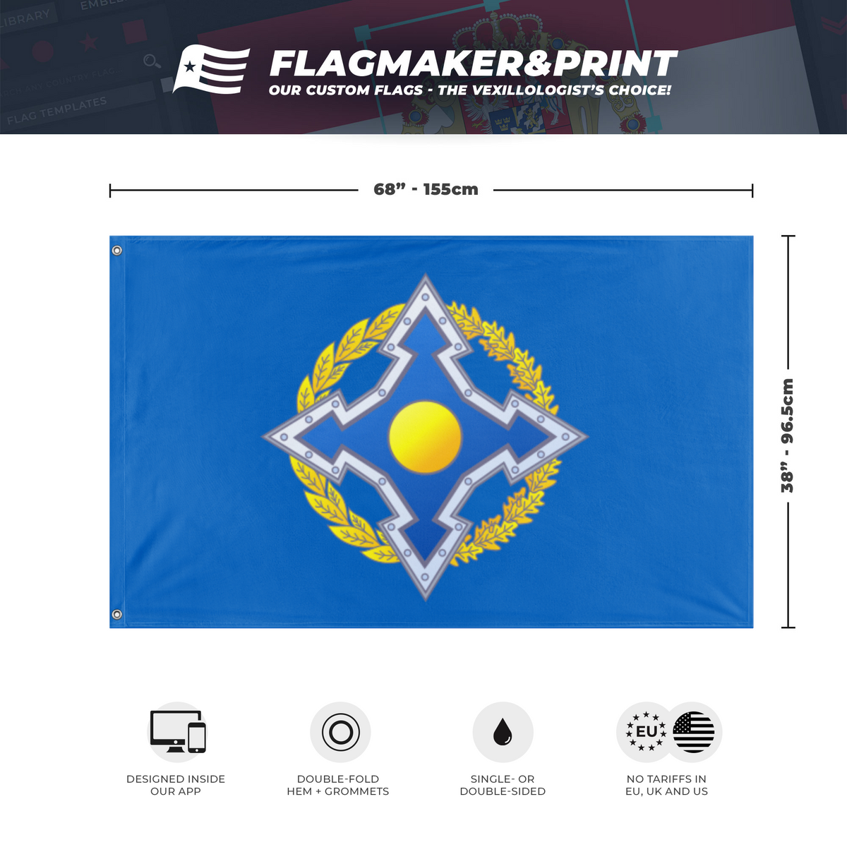 CSTO flag ((dragon)) – Flagmaker & Print