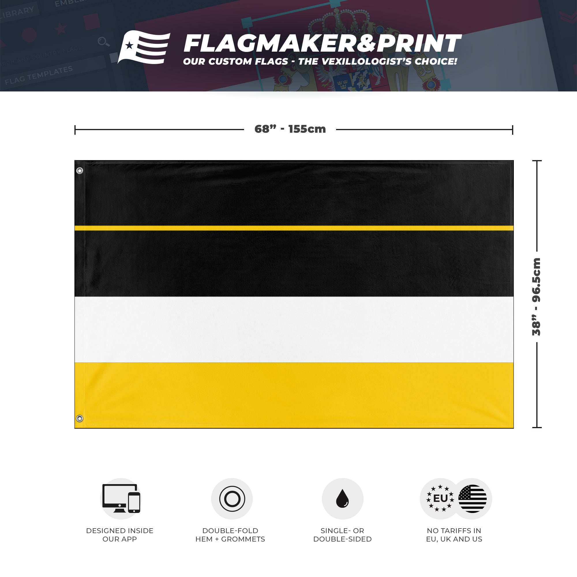 Belka flag (Ace Combat) – Flagmaker & Print