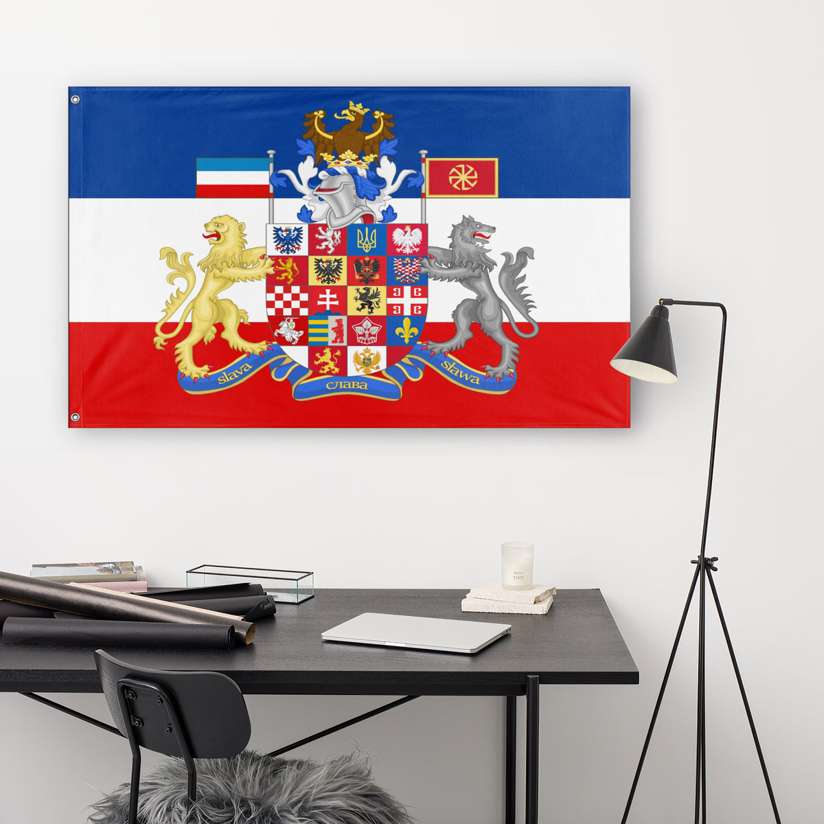Pan-Slavic flag (Alexander) (Hidden) – Flagmaker & Print