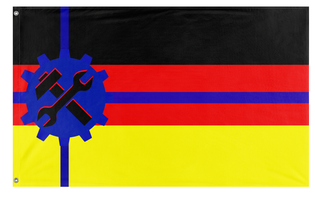 Worker republic of Germany flag (Hunter) – Flagmaker & Print