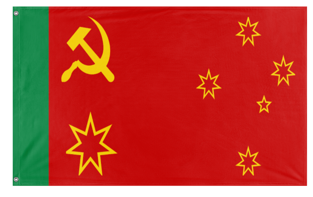 Australian Soviet Socialist Republic flag (M.W) – Flagmaker & Print
