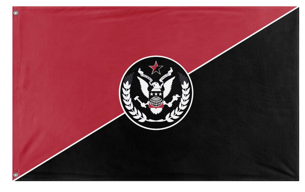 American Syndicalism (6) flag (synicate) – Flagmaker & Print
