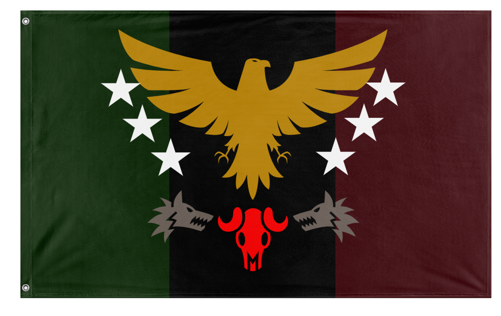 Facist Repblic Of Mexico flag (Emmanuel Fernandez) – Flagmaker & Print