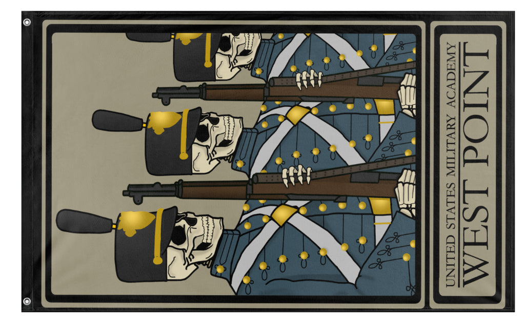 Skeleton Cadets USMA flag (Grant DeMorro) (Hidden) – Flagmaker & Print