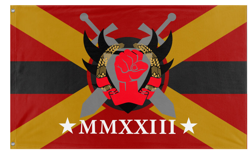 The SSU flag (Salvador Montoya) – Flagmaker & Print