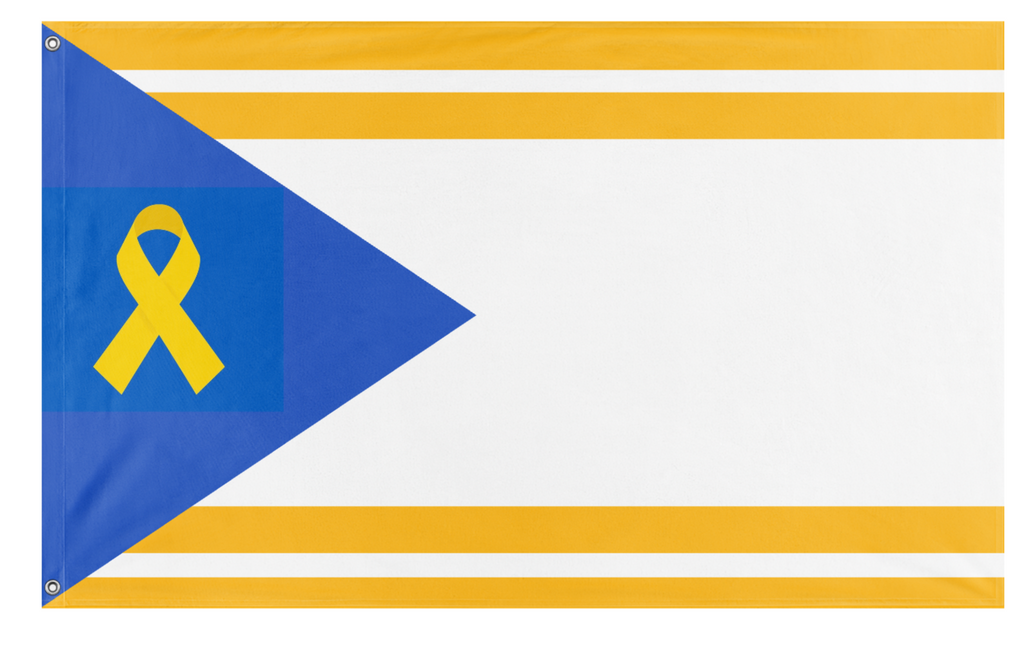 International Bone Cancer Awareness Flag flag (Riley Goodboy) (Hidden ...