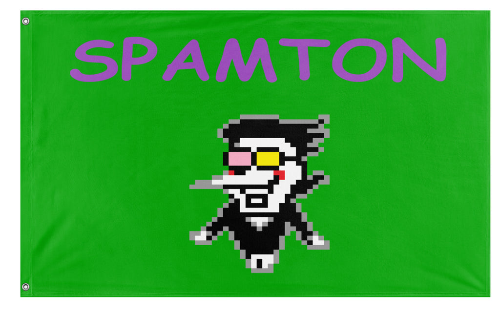 National Spamton flag (Spamton G. Spamton ) – Flagmaker & Print