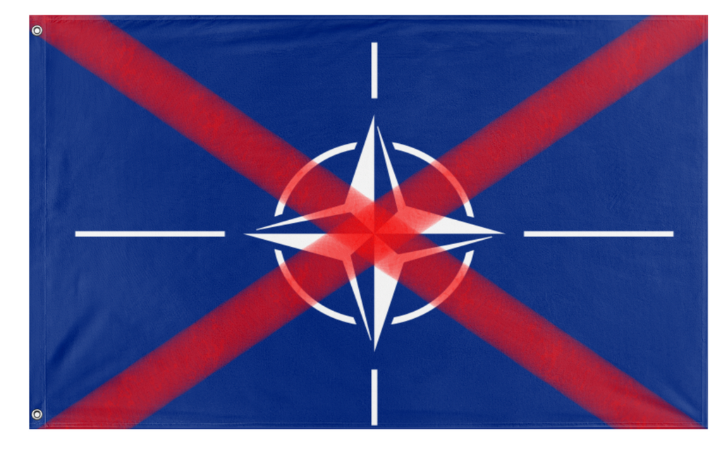 Anti NATO Flag (Nik) – Flagmaker & Print