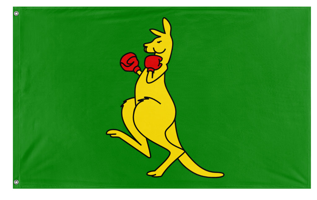Boxing Kangaroo flag (Australia) – Flagmaker & Print