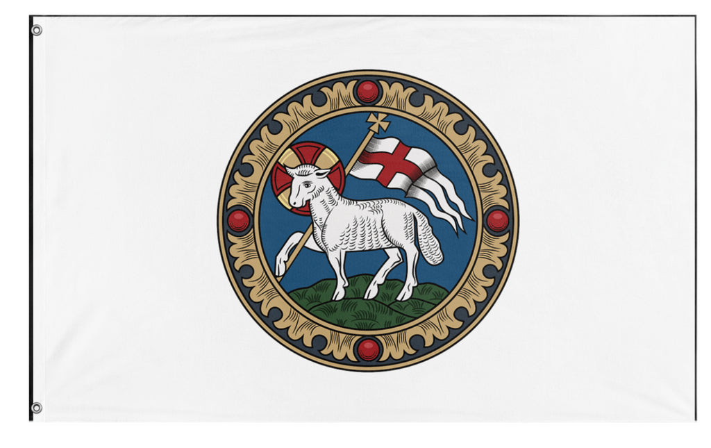Agnus Dei flag (Sonny Conlan) – Flagmaker & Print