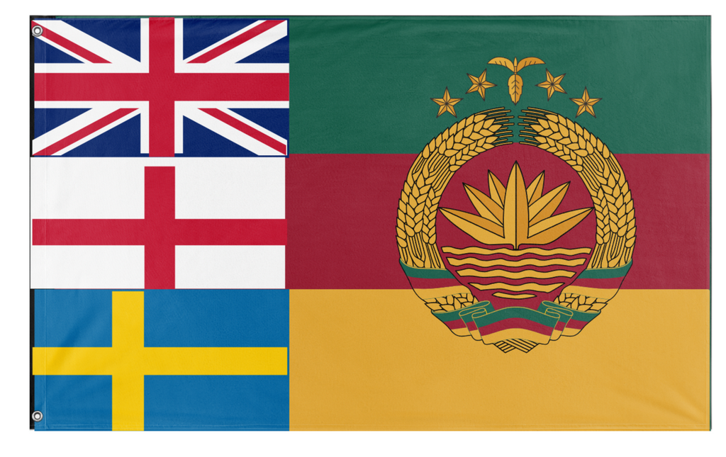 Social Democratic Kingdom of Britandinavia flag (Oliver Sherman ...