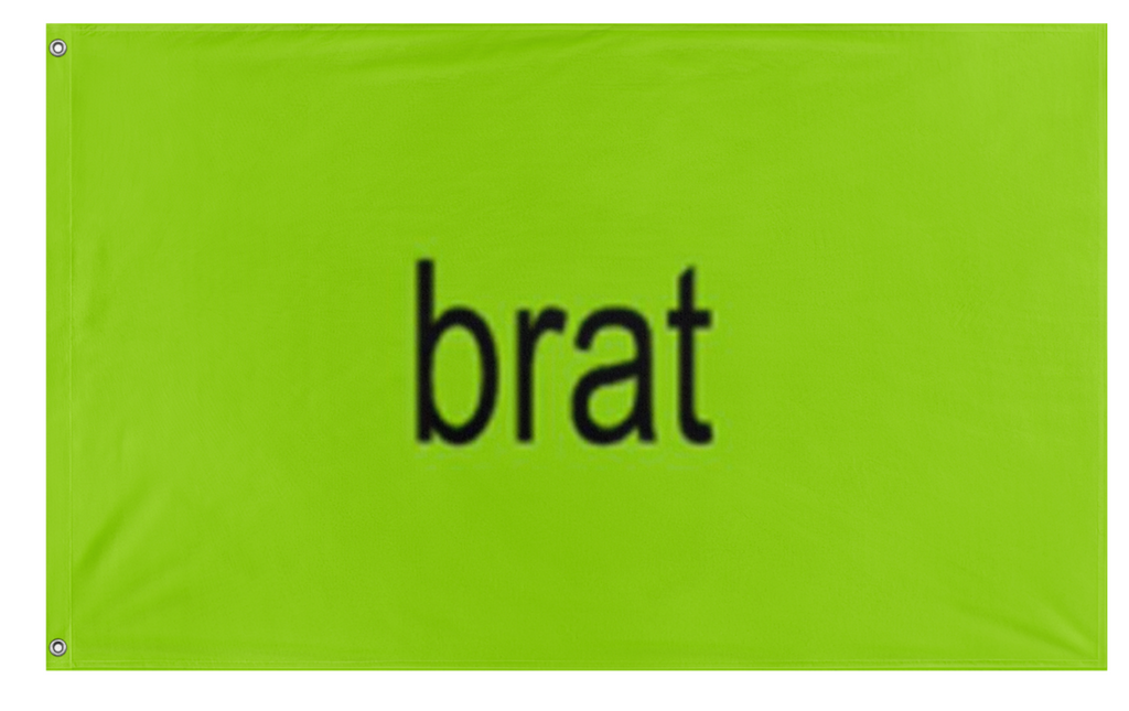 BRAT flag (prayerduringsex) – Flagmaker & Print