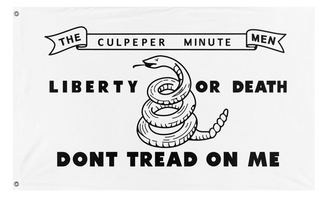 Culpeper Minutemen Gadsden flag (Revolutionary War) – Flagmaker & Print