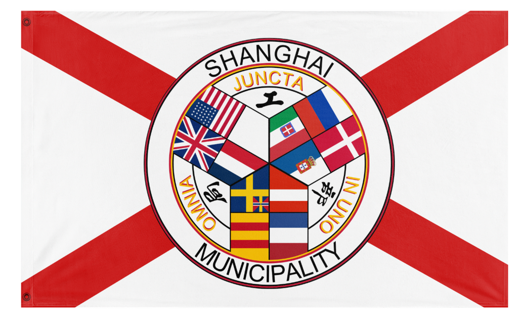 Shanghai International Settlement flag (Andrew) – Flagmaker & Print