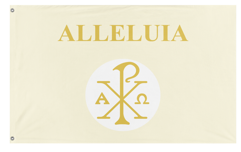 Alleluia flag (Thomas Hunter Osguthorpe) – Flagmaker & Print