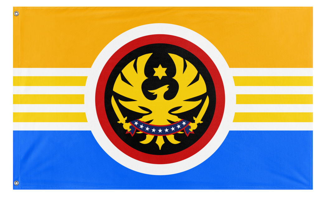 The Federal Republic of Vologeliland flag (Nome Norwick) – Flagmaker ...