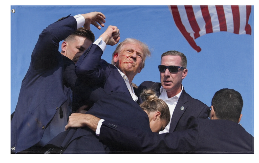 Fight flag (Donald Trump) – Flagmaker & Print