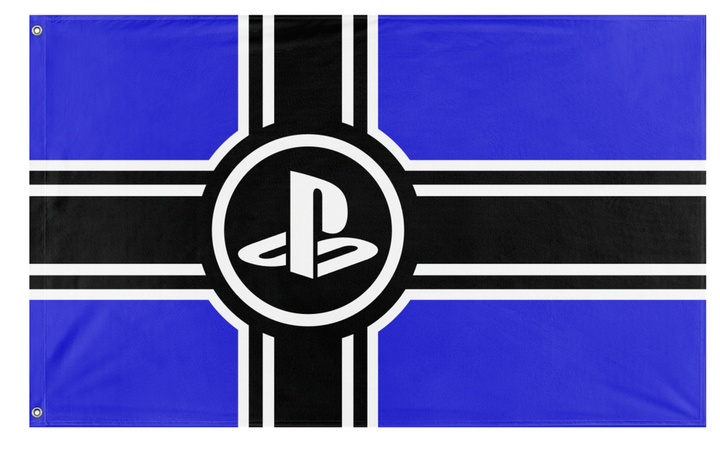 Playstation War flag (Console Wars) – Flagmaker & Print