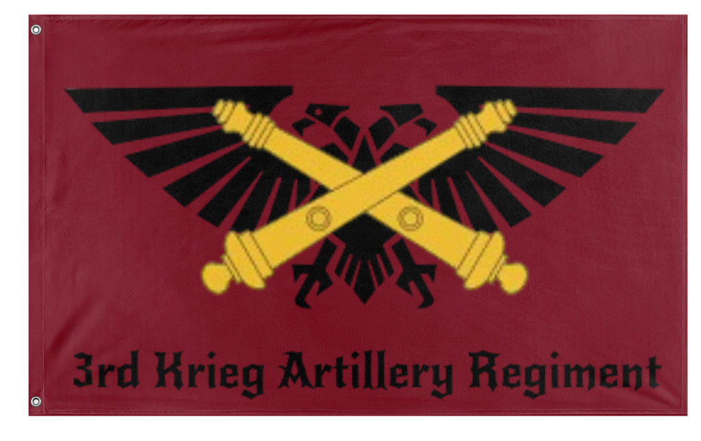 3rd Krieg Artillery Regiment flag (Nathan Lawyer) – Flagmaker & Print