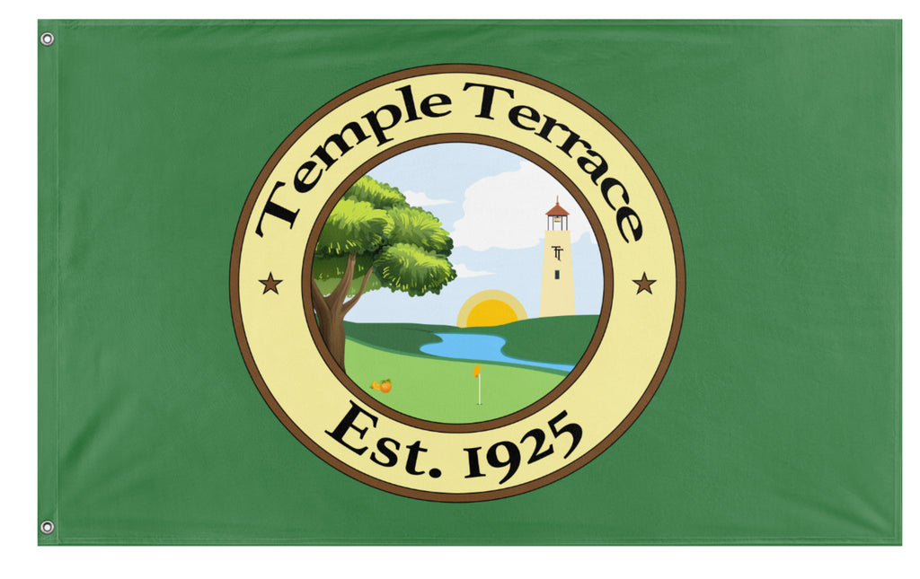 Temple Terrace Flag flag (Joel Duarte) – Flagmaker & Print