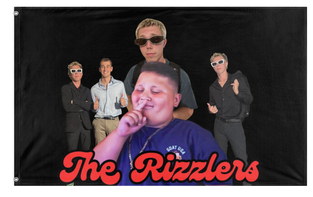 The RIZZLER flag (Ben N) – Flagmaker & Print