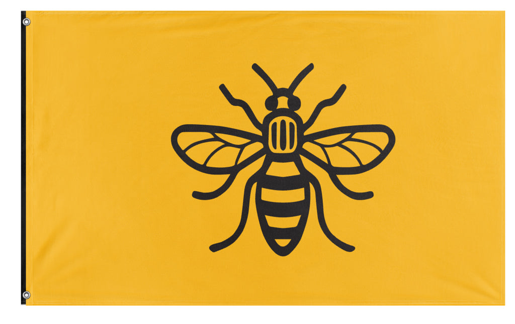 bee flag (Johanne Greenwood) – Flagmaker & Print