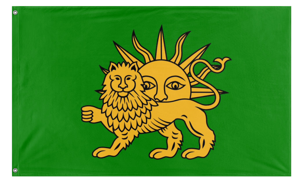 Safavid Empire flag (Shah Ismail) – Flagmaker & Print