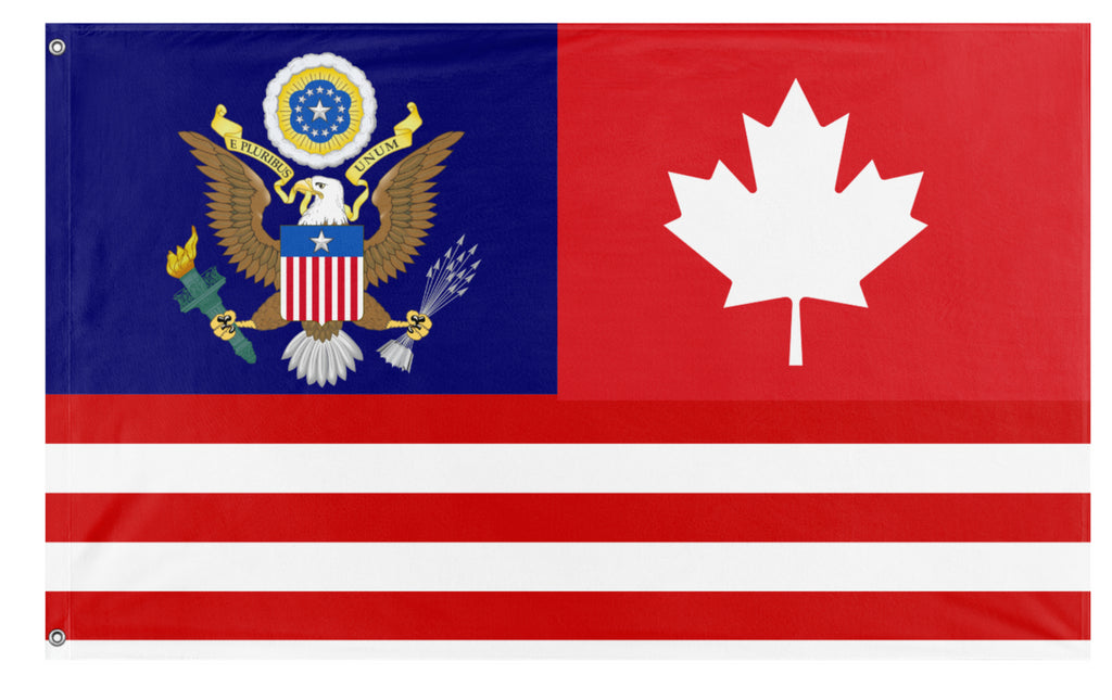 USA Canada 51st state flag (DT ) – Flagmaker & Print