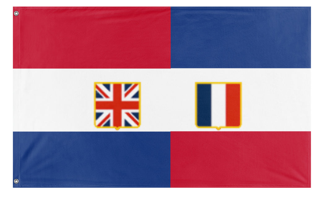 English French alliance WW1 flag (DT) – Flagmaker & Print
