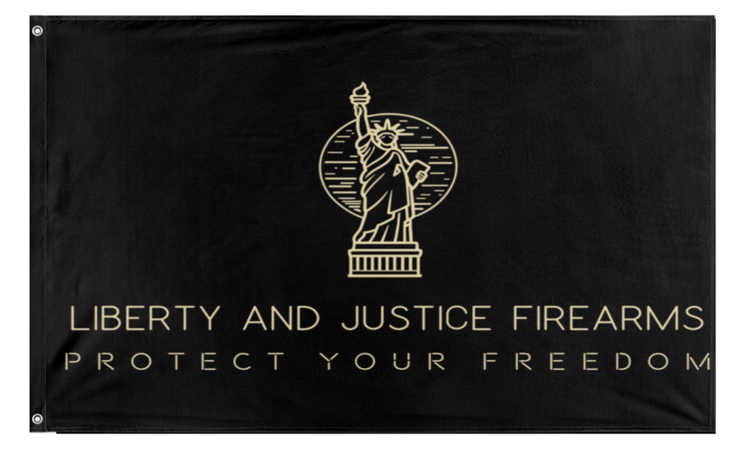 Liberty and justice flag (Landon George ) – Flagmaker & Print