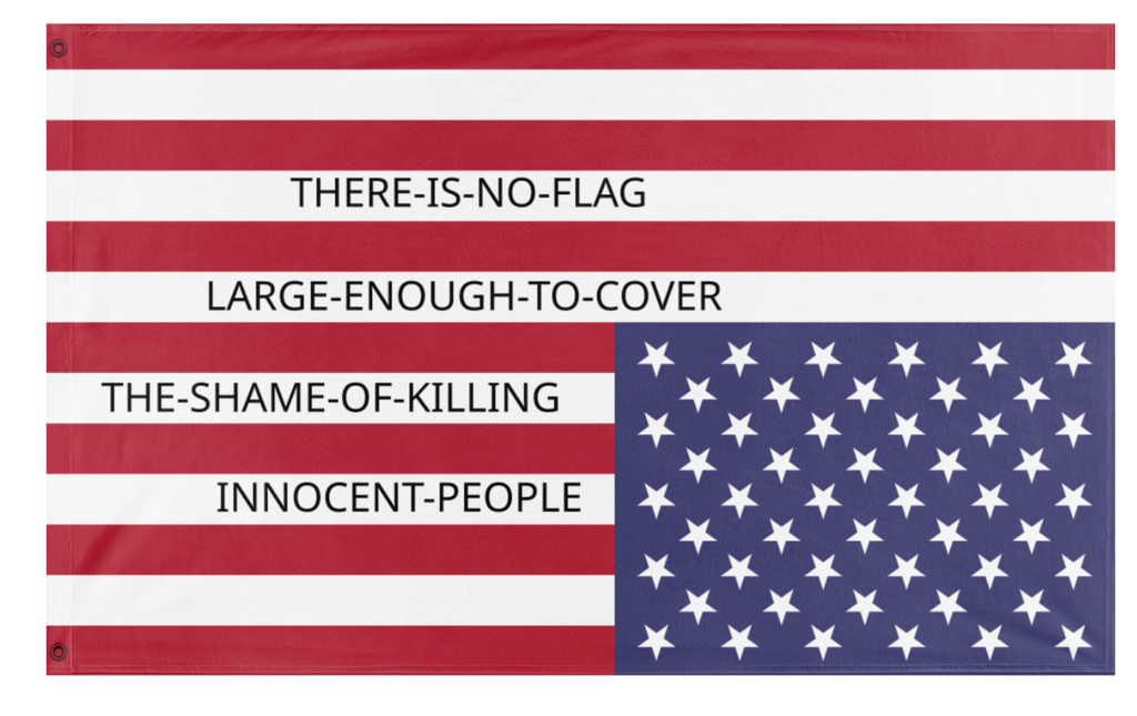 american anti-war flag (a guy) – Flagmaker & Print