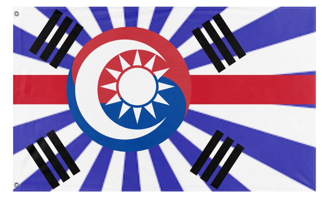 Anti-Communist Union of Asia flag (DT) – Flagmaker & Print