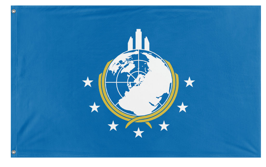Stockholm-centered Super Earth HD2 flag (u/DoctorM28) – Flagmaker & Print