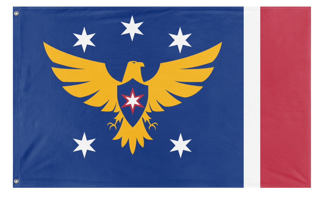 The New American Union (East) flag (Boss Hog) – Flagmaker & Print
