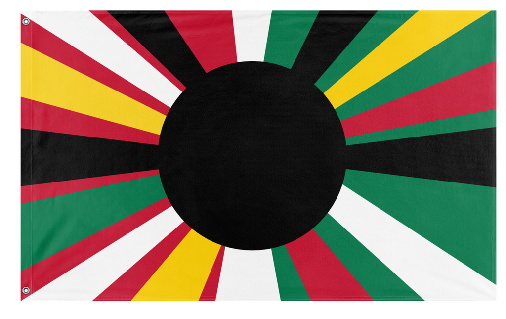 Japanese Occupied Guyana flag (DT) – Flagmaker & Print
