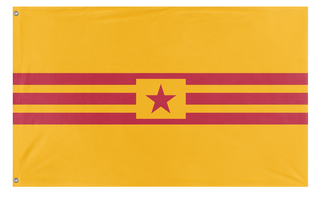 Social Democratic Vietnam flag (Brady Dinh) – Flagmaker & Print