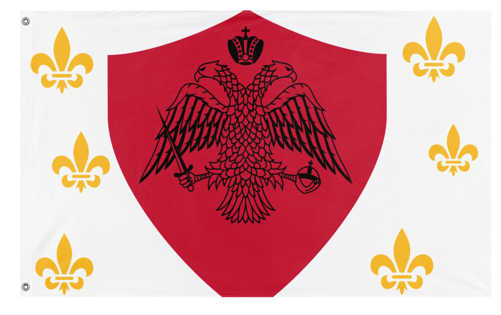 la grand Empire of Freeland flag (ORION REED AND WILLEY GREY ...