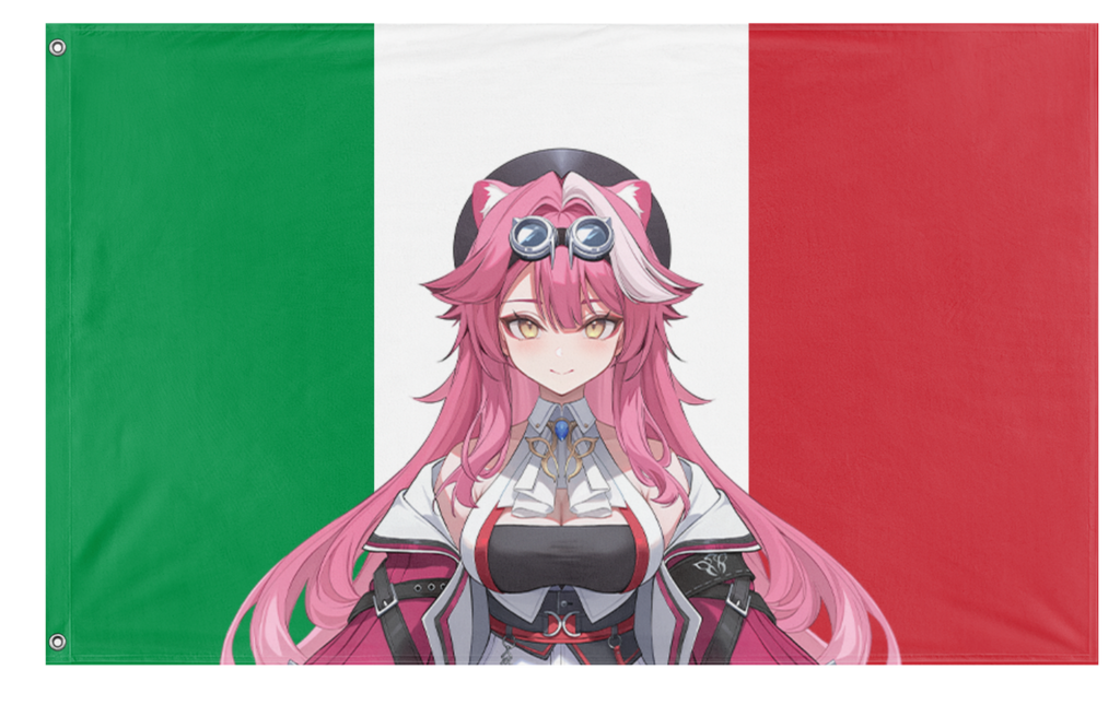 Raora hololive flag flag (ASTROkittybat) (Hidden) – Flagmaker & Print