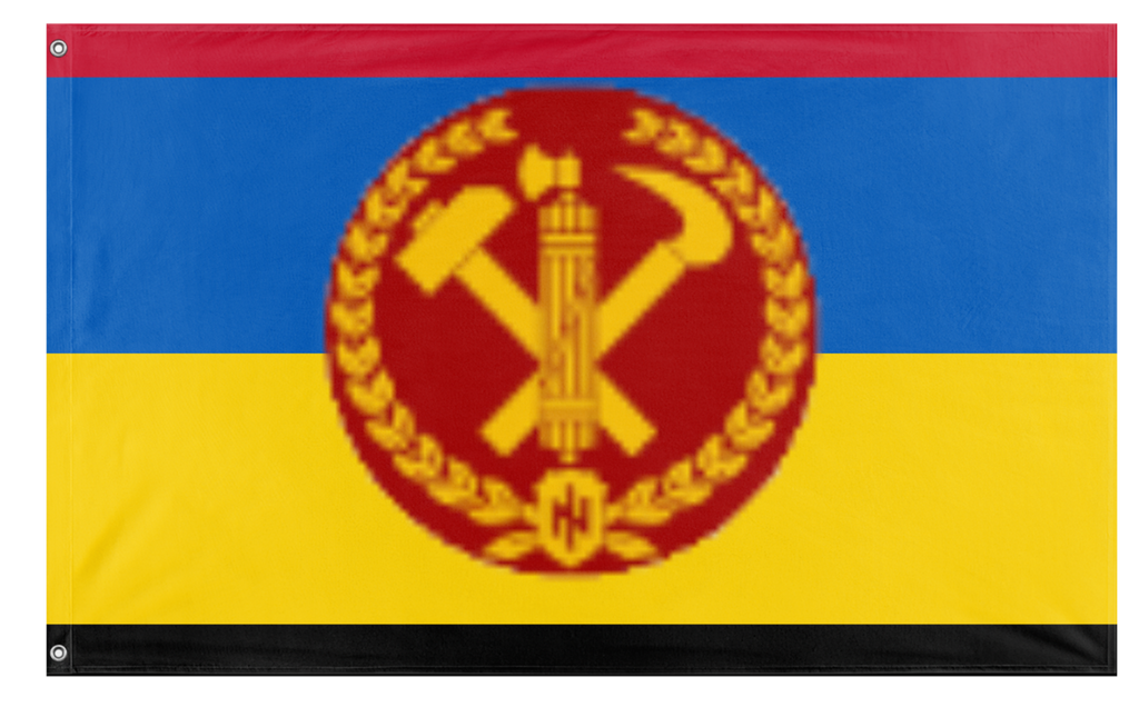 Nationalist Ukraine flag (DT) – Flagmaker & Print