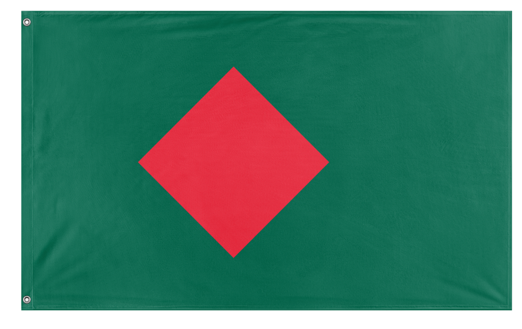 Bangladesh pixel-art flag (Nobody) – Flagmaker & Print