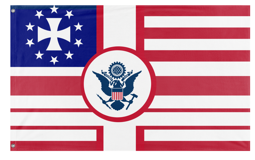 German colonies of America flag (Donald Trump) – Flagmaker & Print