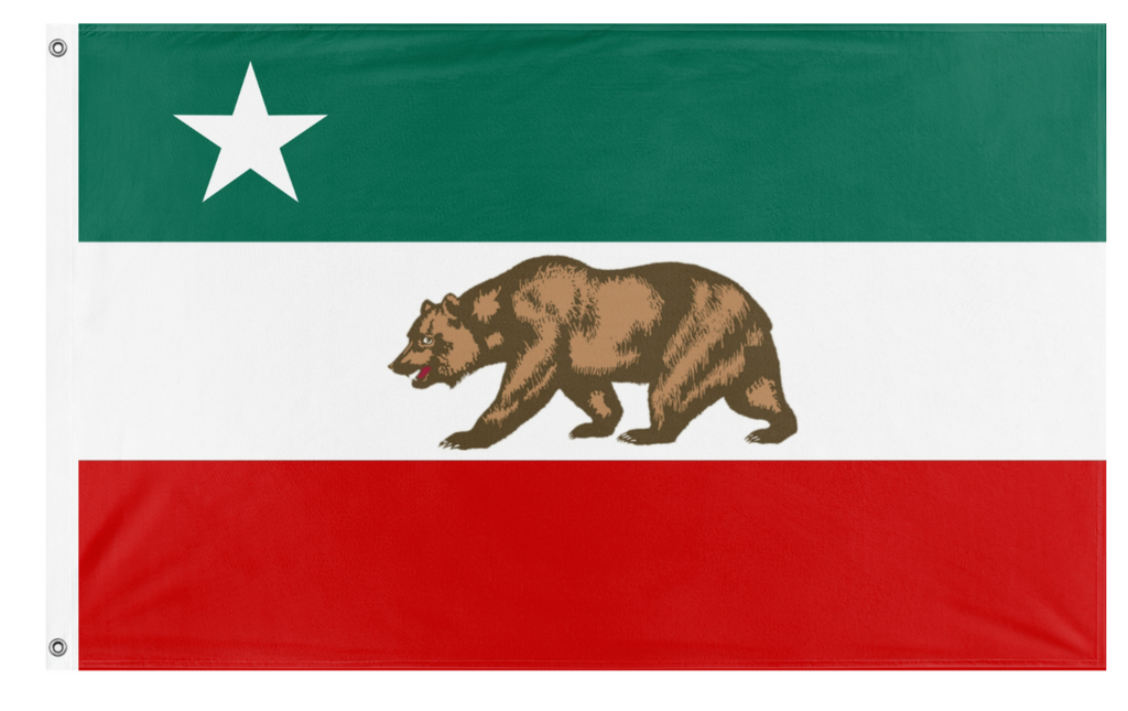 Mexican Sate Flag Of Alta California flag (Maximus Santiago Guerrero C ...