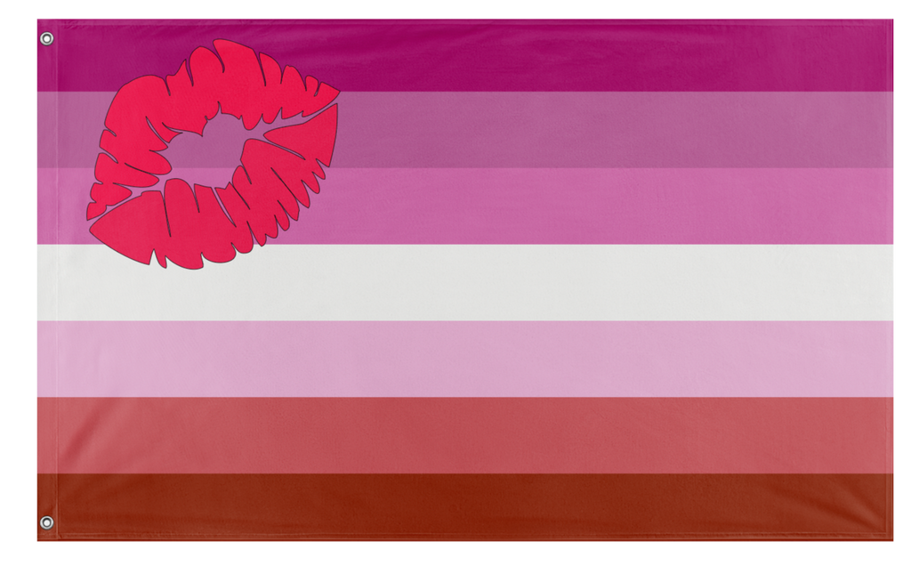 Lesbian Lipstick Flag (LGTBQ+) – Flagmaker & Print