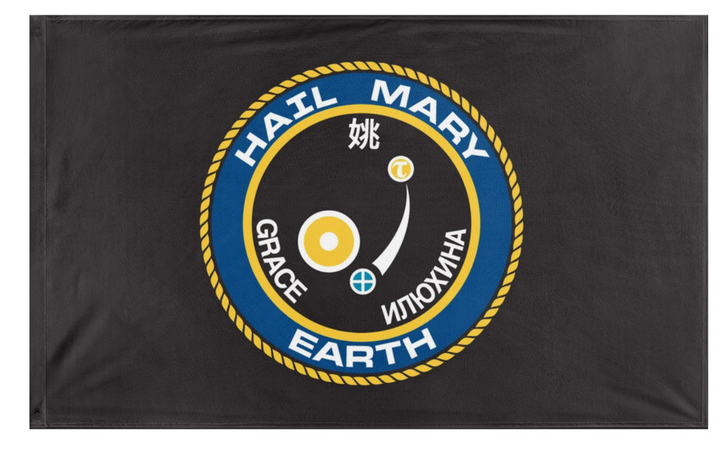 Project Hail Mary mission patch flag (Me) – Flagmaker & Print