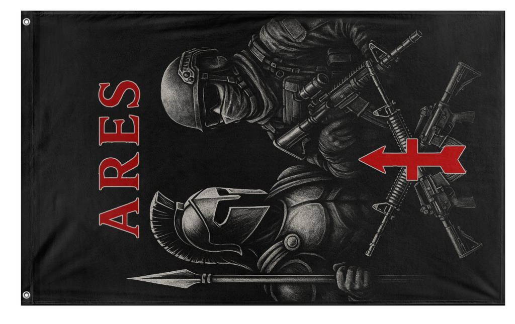 Ares flag (Joel VanderMolen) – Flagmaker & Print