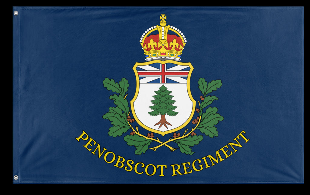 Penobscot Regiment (windswept) flag (penobscot) – Flagmaker & Print