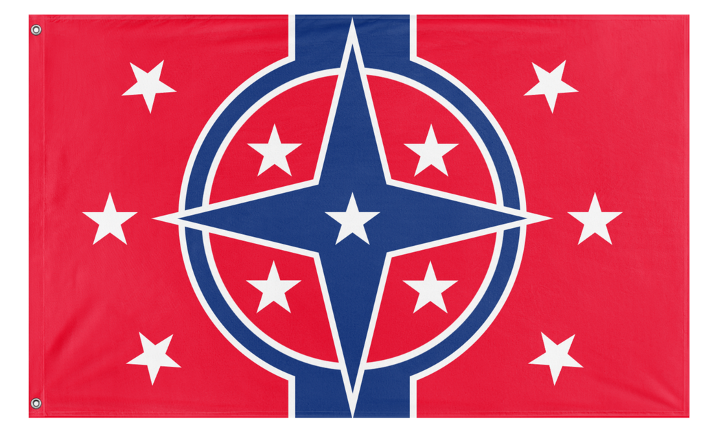 Southern Rebel flag (Jack Liengme) – Flagmaker & Print